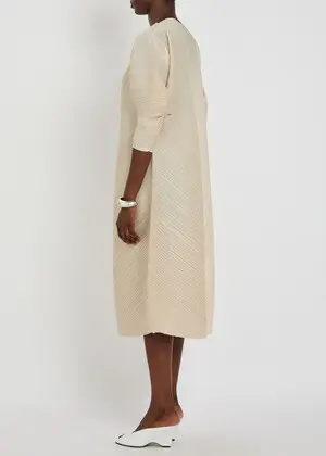 Issey Miyake Pleated Midi Dress