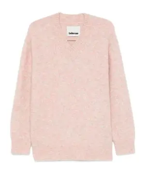 BELLEROSE V-neck Long-sleeved Sweater - No