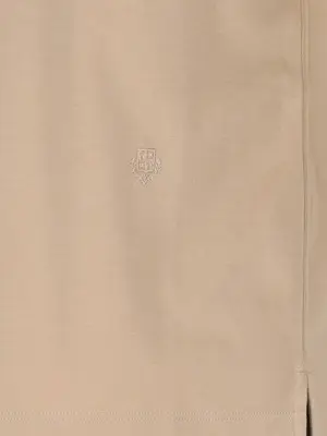 Loro Piana Short Sleeve Crewneck T-shirt - Nude
