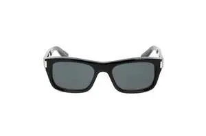 Saint Laurent Rectangle Frame Sunglasses - Gray