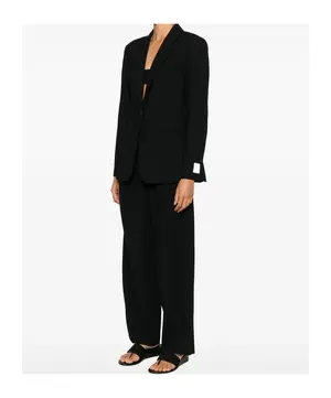 Calvin Klein Single-breasted Notch Lapel Blazer