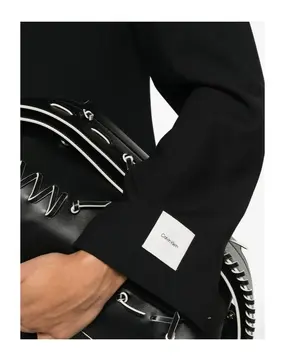 Calvin Klein Single-breasted Notch Lapel Blazer