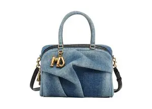 Marc Jacobs Small Bauletto Denim Bag - Medium Was