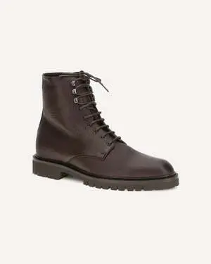 Brunello Cucinelli Lace-up Ankle Boots - Brown