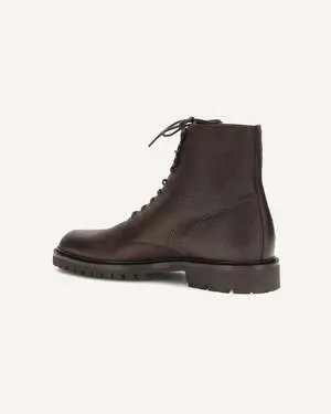 Brunello Cucinelli Lace-up Ankle Boots - Brown