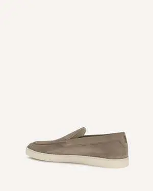 Brunello Cucinelli Suede Loafers - Grey