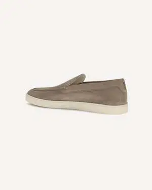 Brunello Cucinelli Suede Loafers - Grey