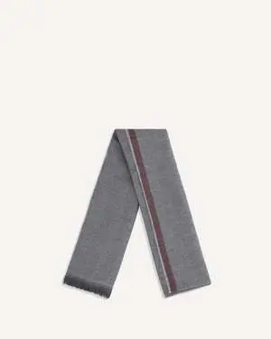 Brunello Cucinelli Cashmere Scarf - Grey