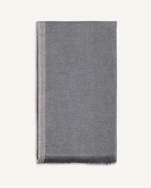Brunello Cucinelli Cashmere Scarf - Grey