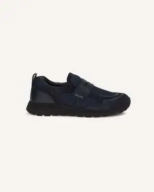 Prada Mesh Loafers - Blue