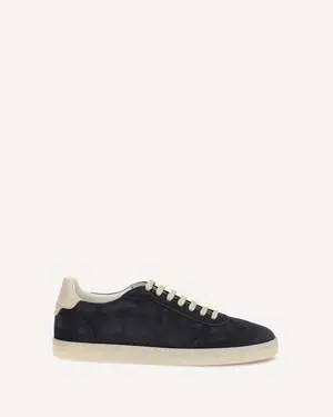 Brunello Cucinelli Suede Lace-up Sneakers - Brown