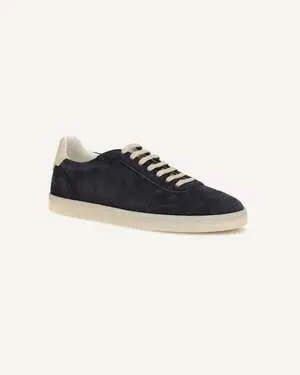 Brunello Cucinelli Suede Lace-up Sneakers - Brown