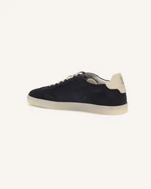 Brunello Cucinelli Suede Lace-up Sneakers - Brown