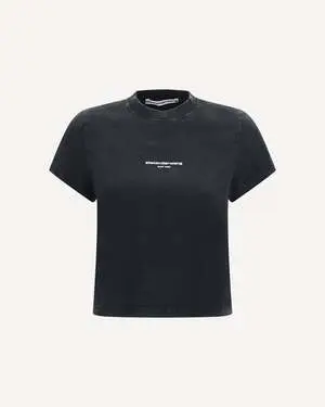 Alexander Wang Short-sleeve T-shirt With Central Logo