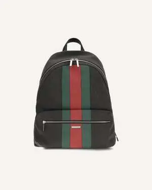 Gucci Large Web Backpack - Black