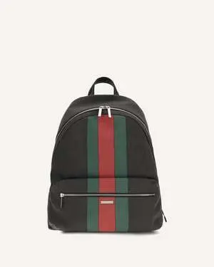 Gucci Large Web Backpack - Black