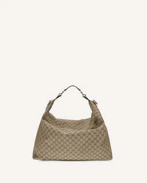 Gucci Large Brera Shoulder Bag - Beige
