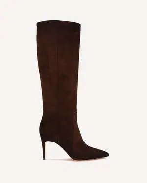Santoni Pointed High Boots