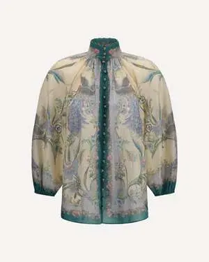 Zimmermann Indra Ruffle Shirt
