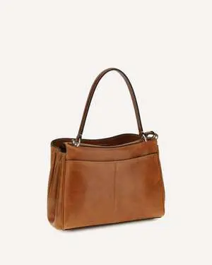 Balenciaga Small Rodeo Handbag - Brown