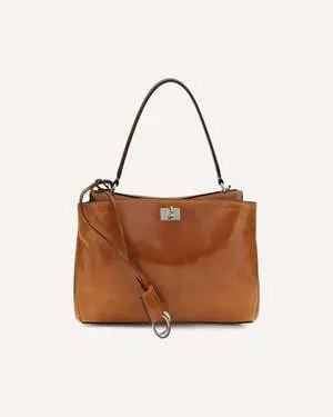 Balenciaga Small Rodeo Handbag - Brown