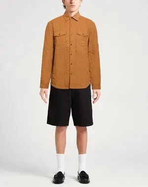 GLANSHIRT Shirt Camel Size Cotton