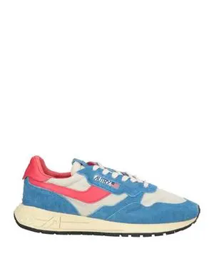 AUTRY Low-top Sneakers In Suede And Textile - Blue
