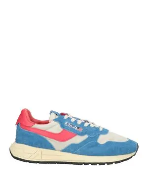 AUTRY Low-top Sneakers In Suede And Textile - Blue