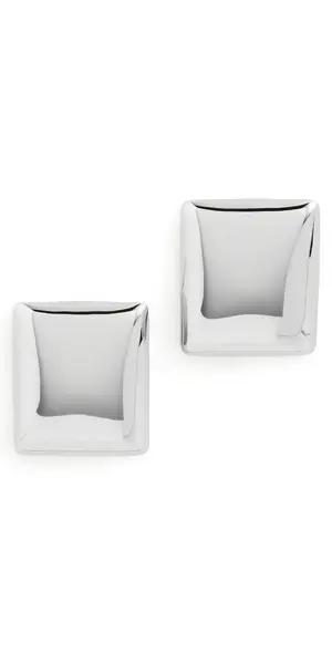LUV AJ The Biarritz Studs - Silver