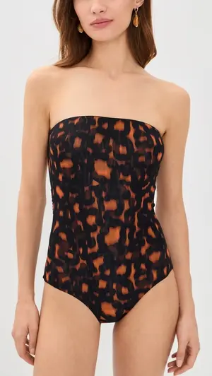 Eywasouls Malibu Soleil Bandeau Bikini Top