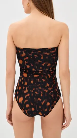 Eywasouls Malibu Soleil Bandeau Bikini Top