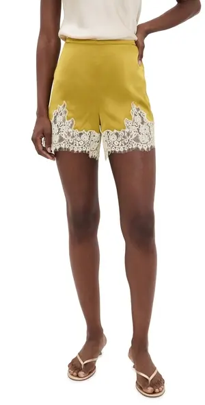 O.P.T Rosa Silk Blend Shorts