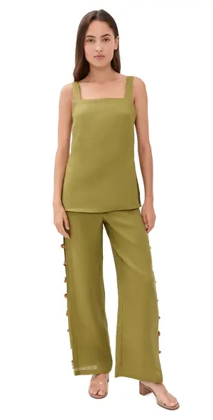 O.P.T O. P.t Gabrielle Linen Set