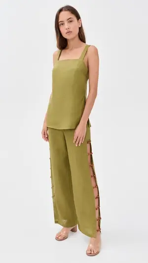 O.P.T O. P.t Gabrielle Linen Set