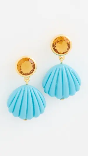 LIZZIE FORTUNATO Kai Earrings