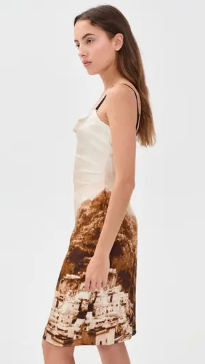 Staud Evangeline Silk Dress