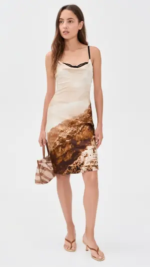 Staud Evangeline Silk Dress