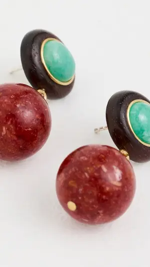 LIZZIE FORTUNATO Laurel Earrings