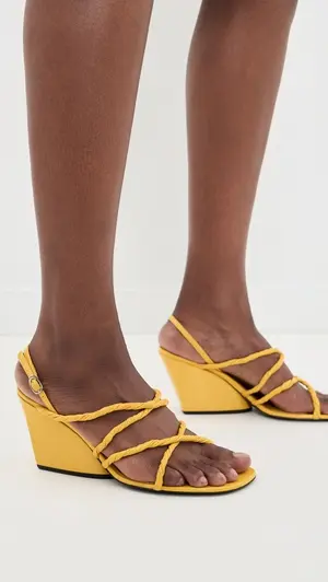 Proenza Schouler Twist Slant Sandals