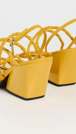 Proenza Schouler Twist Slant Sandals