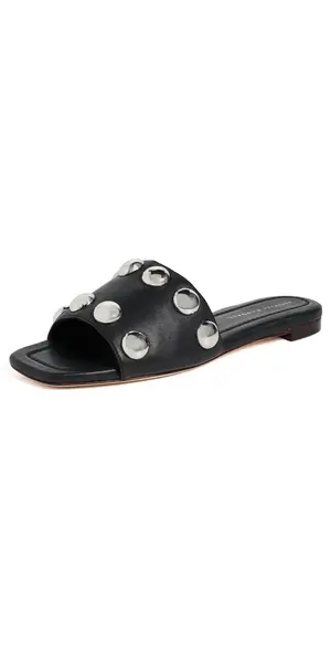 LOEFFLER RANDALL Hayes Studded Flat Sandals