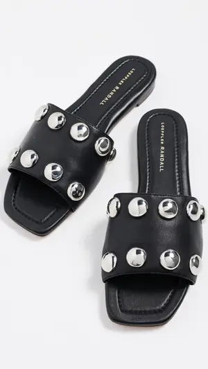 LOEFFLER RANDALL Hayes Studded Flat Sandals