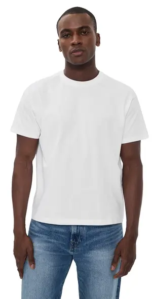 Rag & Bone Jacob Cropped Tee - White
