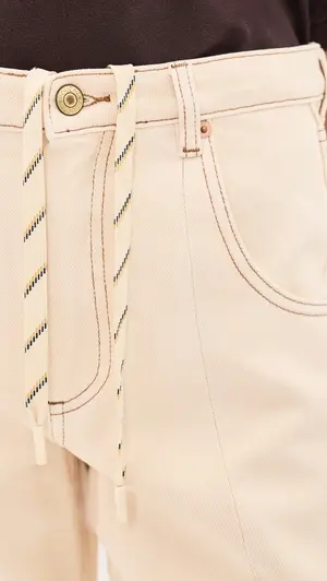 Roucha Dolven Paneled Denim Jeans