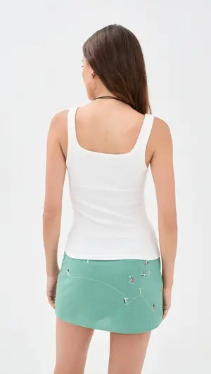 YELLOW THE LABEL Golf Scene Tank Top