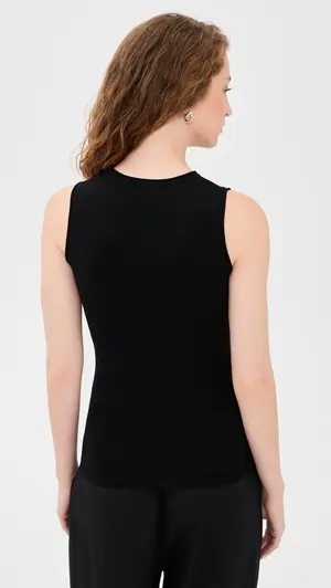 ALL MY LOVE Maddie Knit Top - Onyx