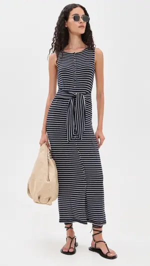 Rag & Bone The Knit Tie Stripe Dress