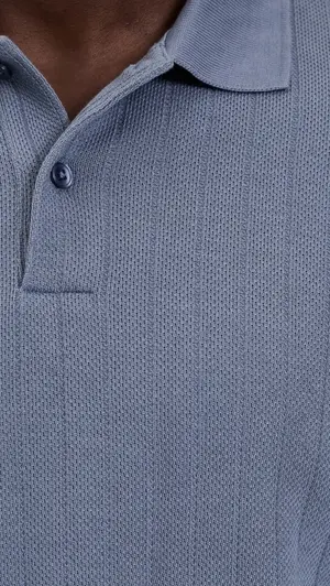 Vince Drop Needle Stripe Polo