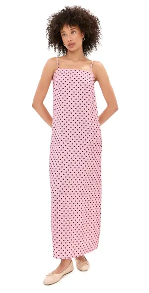 LE BOP Hailey Dress - Pink Dot