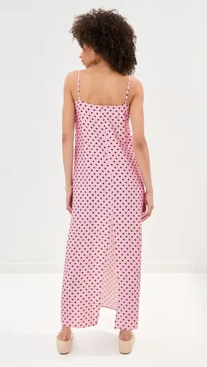 LE BOP Hailey Dress - Pink Dot